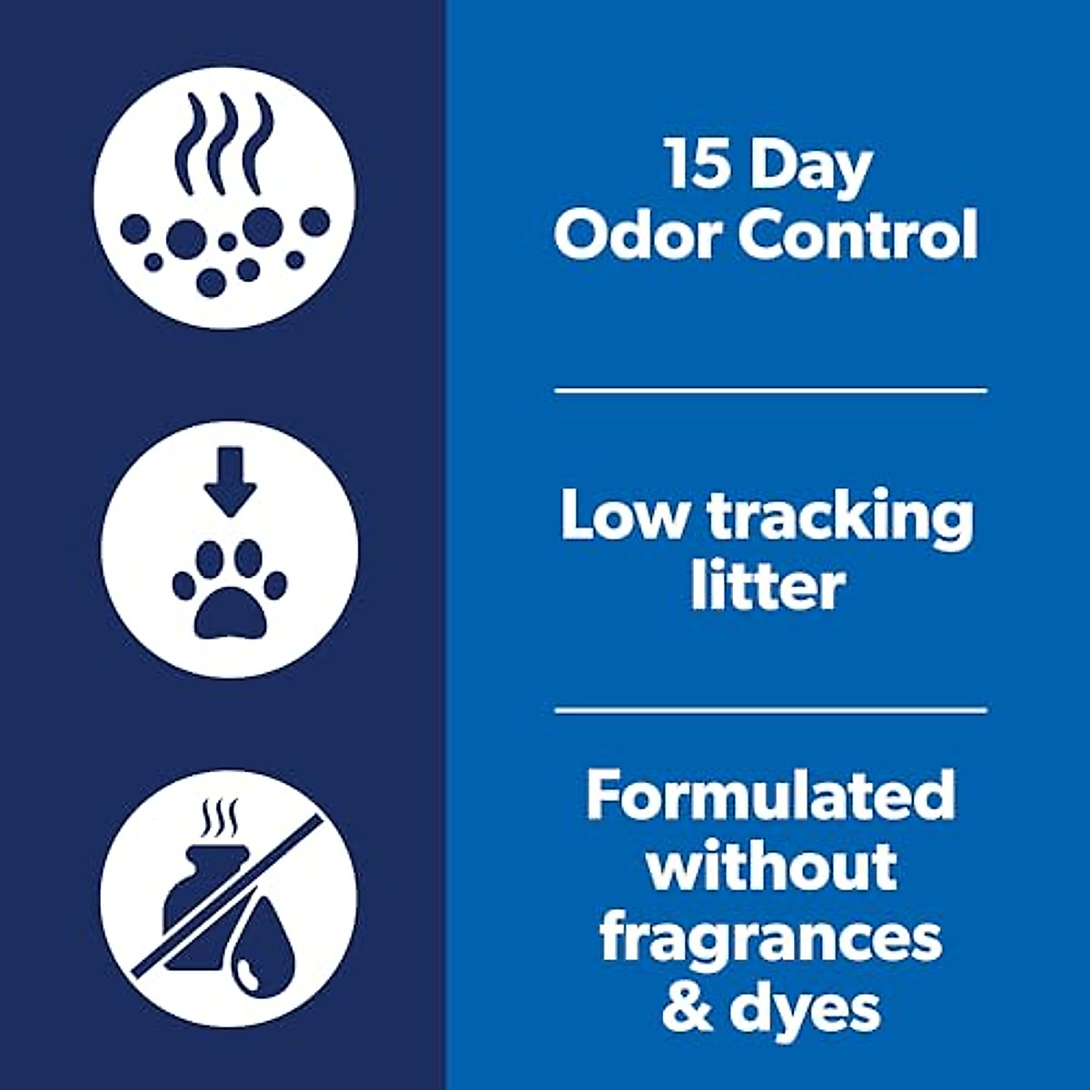 Fresh Step Clean Paws Low Tracking Litter Simply Unscented, Clumping Litter With Activated Charcoal Technology, 22.5 lb. Box