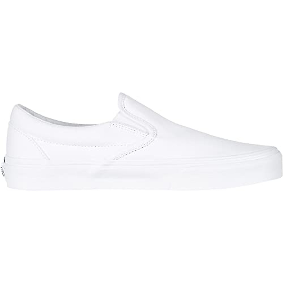 Vans, Classic Slip-On Sneakers (True White, 10.5 Men/12 Women)