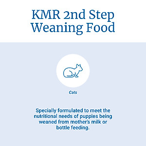 PetAg KMR 2nd Step Kitten Weaning Food - Contains Natural Milk Protein - For Kittens 4-8 Weeks Old - 14 oz