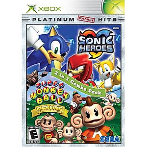 Sonic Heroes/Super Monkey Ball Deluxe - Xbox