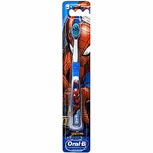 Colgate Marvel Spider-Man Toothbrush, 3+ YRS, Extra Soft (Colors & Characters Very) - 1 Count