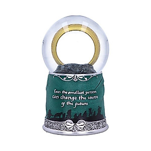 Nemesis Now Lord of The Rings Snow Globe, Iconic Middle Earth Design, Official Merchandise Hand-Painted Resin - Frodo