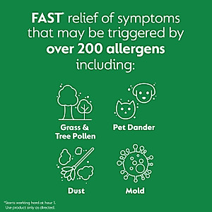 Zyrtec 24 Hour Allergy Relief Tablets, Indoor & Outdoor Allergy Medicine with 10 mg Cetirizine HCl Antihistamine for Allergies, Bundle of one, 30 ct Bottle & Three,1 ct Travel Packs