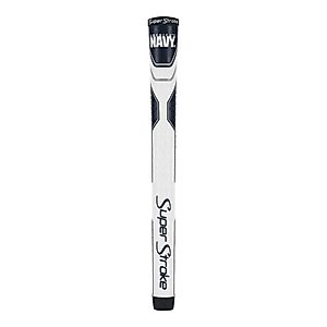 SuperStroke Military Traxion Tour Golf Club Grip, Navy (Standard) | Improves Feedback and Tackiness | Reduces Taper to Minimize Grip Pressure | Polyurethane Outer Layer, Multi Team Color, TS446152