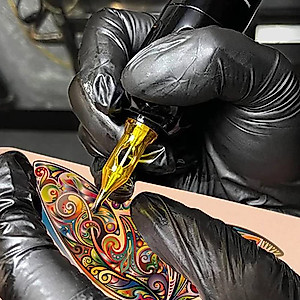 CICITOYWO 5 Pcs Blank Tattoo Skin Practice, Fake Skin Double Sides 8x6in Tattooing Microblading Eyebrow Practice Skin Kit Tattoo Supplies for Tattoo Beginners and Experienced Tattoo Artists (5pcs)