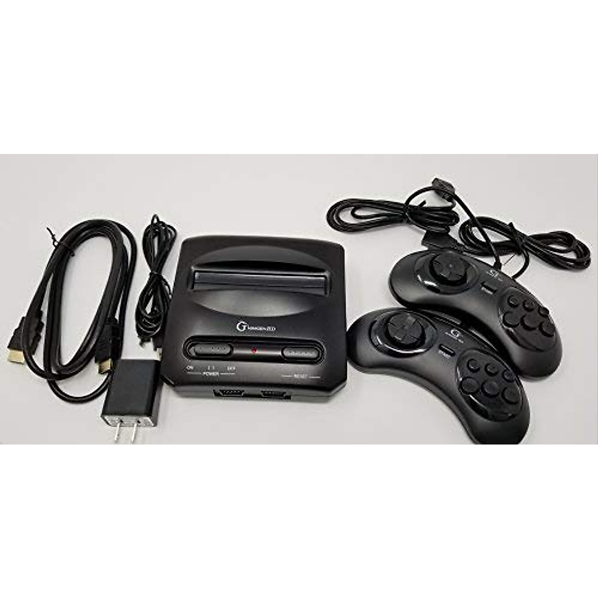 Minigen HD Video Entertainment System (NO GAMES INCLUDED) Compatible with Sega Genesis & Mega Drive Games Games