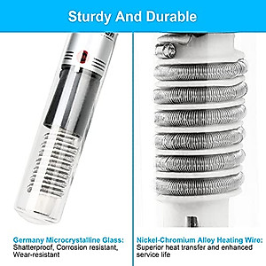 DaToo 50 Watt Aquarium Heater Submersible Adjustable Temperature Fish Tank Heater 50W