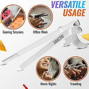 SNACTIV - Light Mode - The Official Snacking Tool of the Future, as seen on Shark Tank!, White, One Size