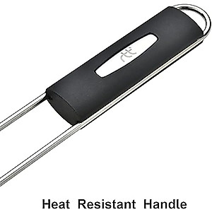 RTT Fish Grill Basket 2 Packs - Premium Stainless Steel Large Fish Basket for Grilling - Perfect for Cooking Whole Fish