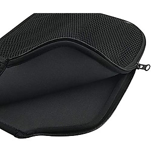 YTYKINOY Pack of 2 Neoprene Pickleball Paddle Cover Pickleball Racket Sleeve (Black)
