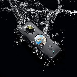 insta360 ONE X2 360 Degree Waterproof Action Camera, 5.7K 360, Stabilization, Touch Screen, AI Editing, Live Streaming, Webcam, Voice Control