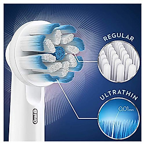 Oral-B Clean and Care Sensitive Clean Replacement Toothbrush Head, Pack of 6 Counts
