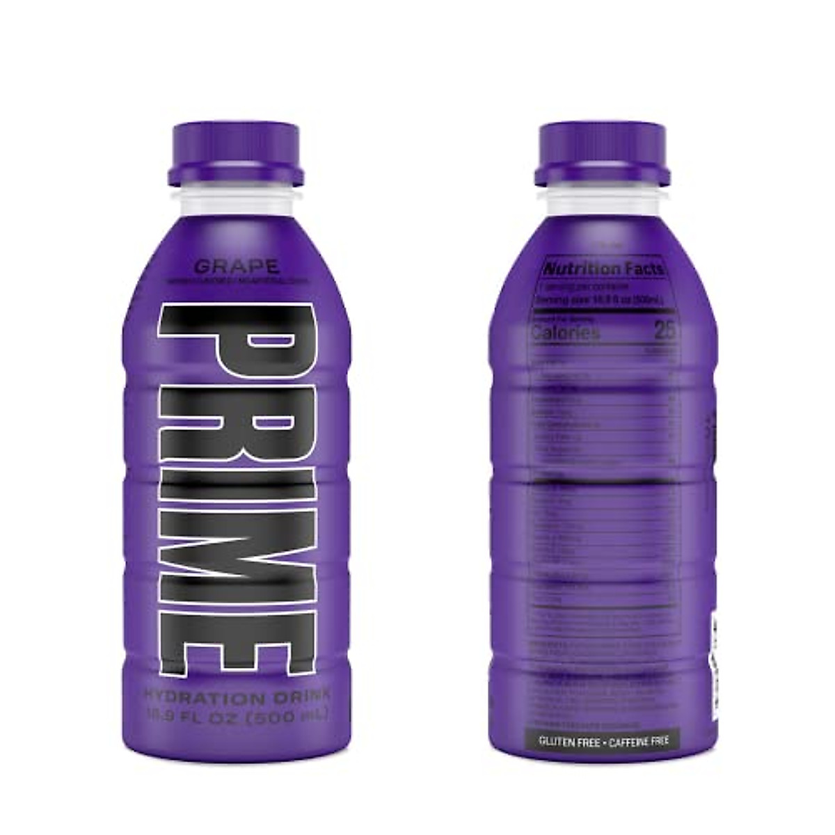 Prime Hydration Sports Drink Variety Pack - Energy Drink, Electrolyte Beverage - Meta Moon, Lemon Lime, Tropical Punch, Blue Raspberry, Orange, Grape & Ice Pop - 16.9 Fl Oz (7 Pack)