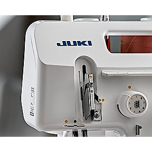 JUKI MO600N Series, MO654DE Portable Thread Serger Sewing Machine, White