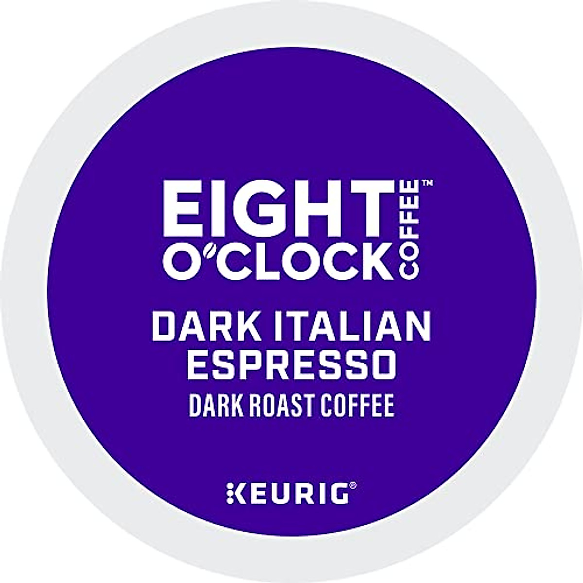 Eight O'Clock Dark Italian Espresso Coffee, Keurig Single Serve K-Cup Pods, Dark Roast, 32 Count
