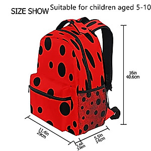 Toddler Backpack for Boys Girls Kids School Bag Cute Bookbag Ladybug Backpack