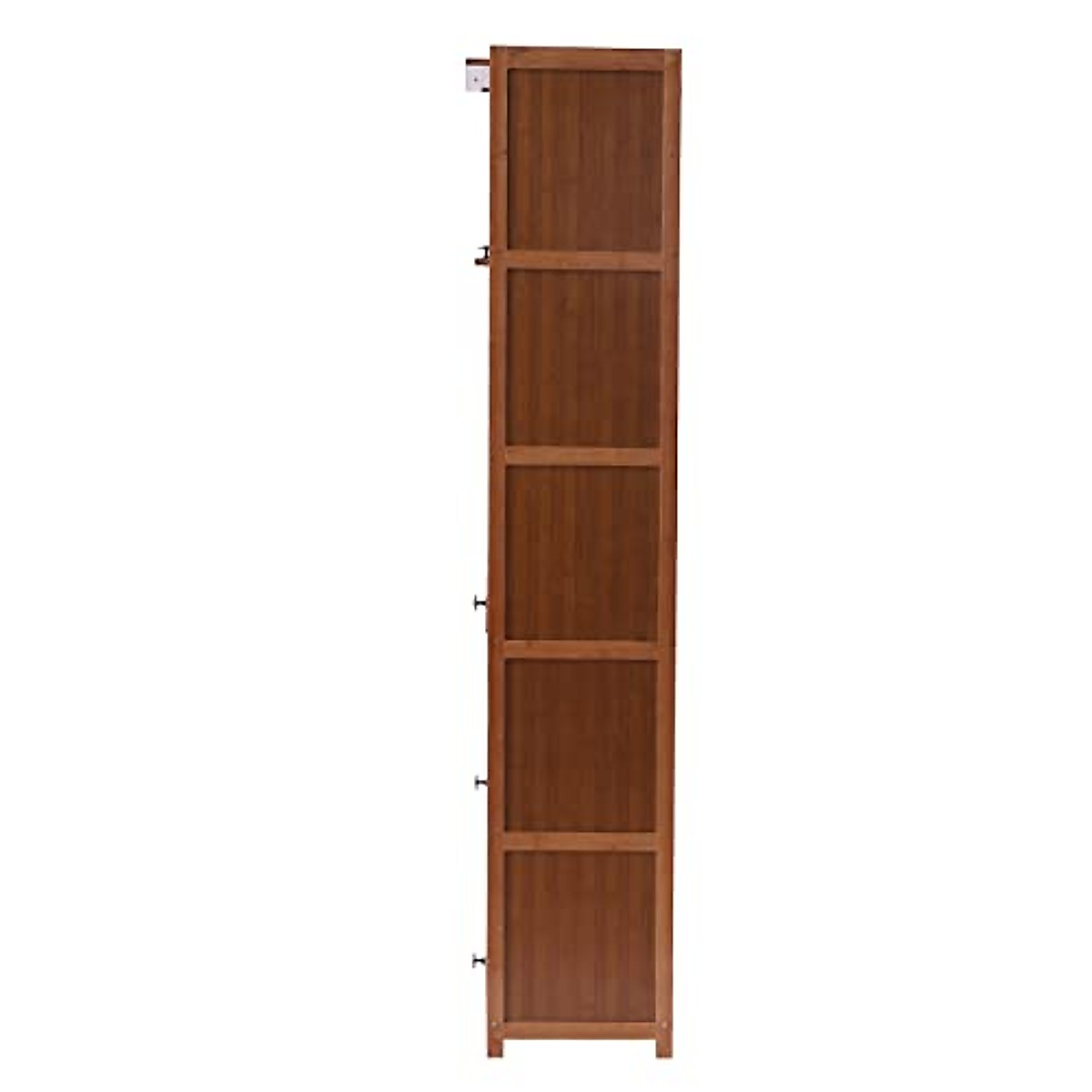 Gdrasuya10 10 Tier Shoe Rack, Tall Bamboo Shoe Storage Cabinet with Doors Freestanding Shoes Storage Shelf Organizer for Entryway Living Room Bedroom, 27.58 x 12.60 x 67.72in