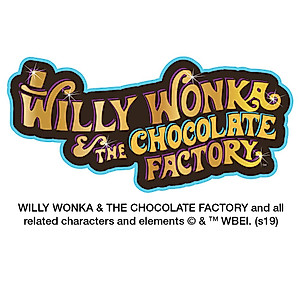 Willy Wonka and The Chocolate Factory Logo Pencil Pen Organizer Zipper Pouch Case