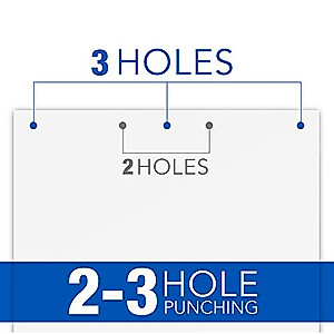 Swingline 3 Hole Punch, Desktop Hole Puncher 3 Ring, SmartTouch Metal Paper Punch, Home Office Supplies, Portable Desk Accessories, 20 Sheet Punch Capacity, Low Force, Black/Gray (74133)