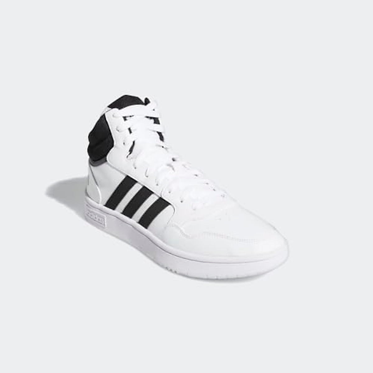 adidas Adult Hoops 3.0 Mid Core Black/Core Black/White 13