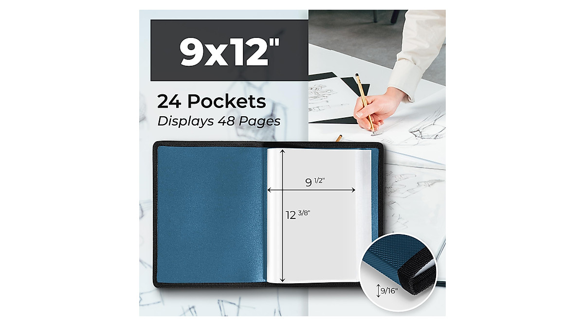 Dunwell 9x12 Art Portfolio - Showcase Your Artwork