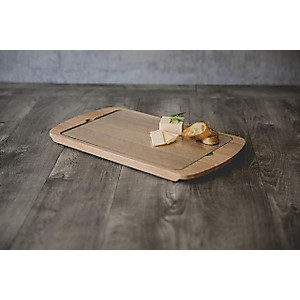PICNIC TIME Star Wars Billboard Glass Top Cheese Board, Serving Platter, Cheese Boards Charcuterie Boards, (Parawood)