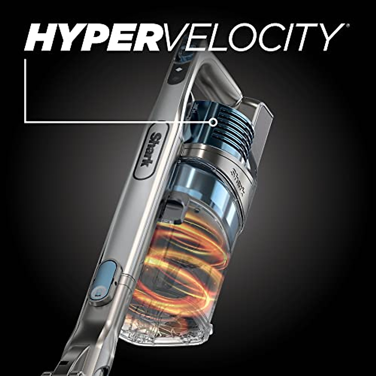 Shark IZ462H Vertex Ultra Lightweight Cordless Stick Vacuum with DuoClean PowerFins, Crevice, Pet Multi-Tool, Anti-Allergen, Brush, Removable Handheld, Flex, 60 min Runtime, Blue, MultiFLEX