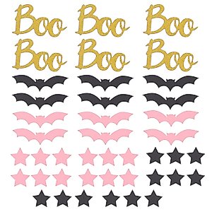 Gadpiparty 2 Sets Drip Paper Scrap Halloween Confetti Scatter Halloween Bat Confetti Trick or Treat Party Centerpiece Table Decorations Halloween Confetti for Desktop Accessories Dining Table