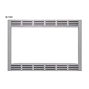 Panasonic 27 TRIM KIT, 27 inch, Silver & Microwave Oven NN-SN966S Stainless Steel Countertop/Built-In with Inverter Technology and Genius Sensor, 2.2 Cubic Foot, 1250W