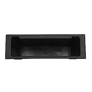 Dash Radio Pocket, Single Din Stereo Radio Storage Pocket Inner Black Large Space Sturdy for Car