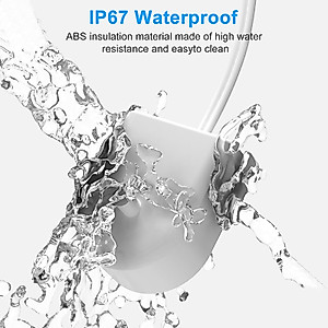 Charger Base for Philips Sonicare ProtectiveClean 5300, Charger Base for Philips Sonicare Electric Toothbrush 5100 4100 1100 2100 3100 6500 7500 HX6100/ HX6000/ HX8000/ HX9000 Waterproof Power Cord