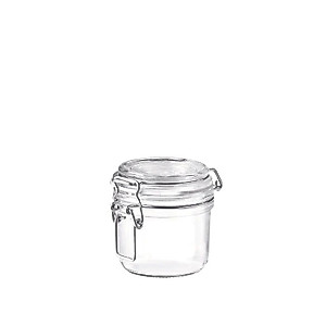 Bormioli Rocco 1234 Fido Clear Jar, 6.75 Oz, 6.75 Ounce