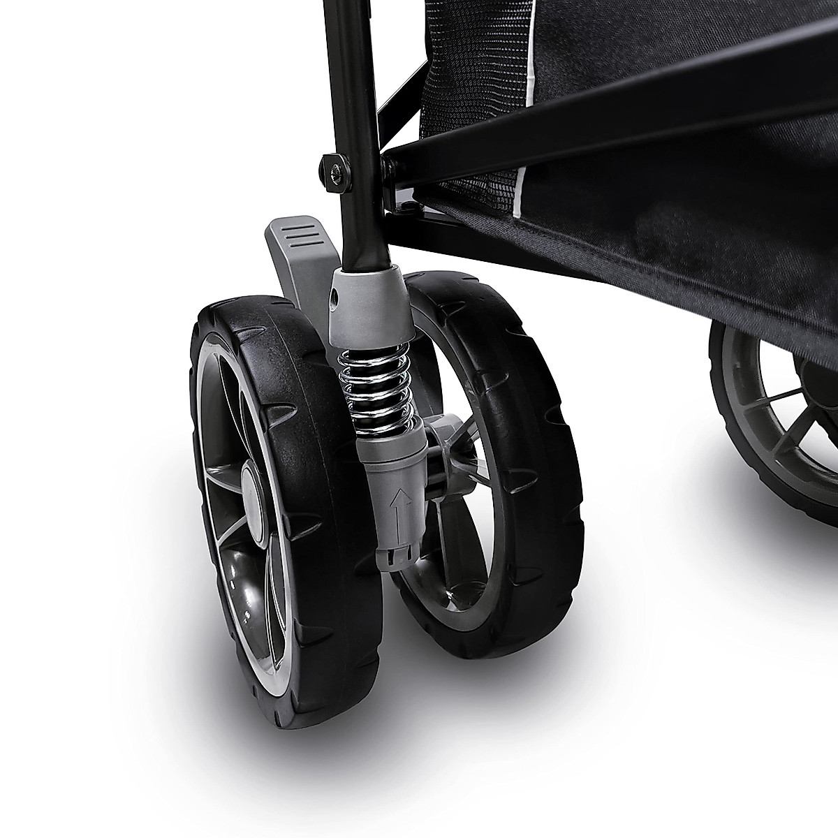Summer Infant 3Dlite Wagon Convenience Lightweight Stroller for Infants, Accommodates up to 50 Pounds and Holds 2 Children, Black/Gray