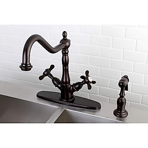 Kingston Brass KS1235BEXBS Essex Kitchen Faucet, Oil Rubbed Bronze, 12.25 x 8.5 x 2