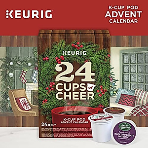 Keurig Advent Calendar Variety Pack, Single Serve K-Cup Pods, 24 Count