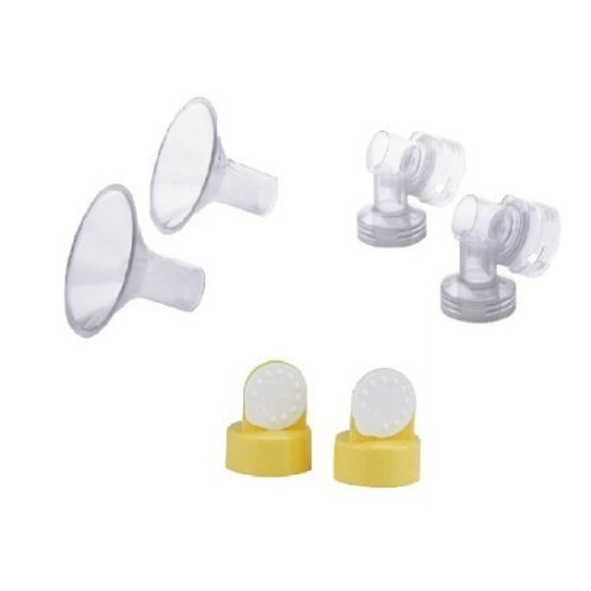 Medela Breast Shields, Connectors, Valves and Membranes (24mm Shields)