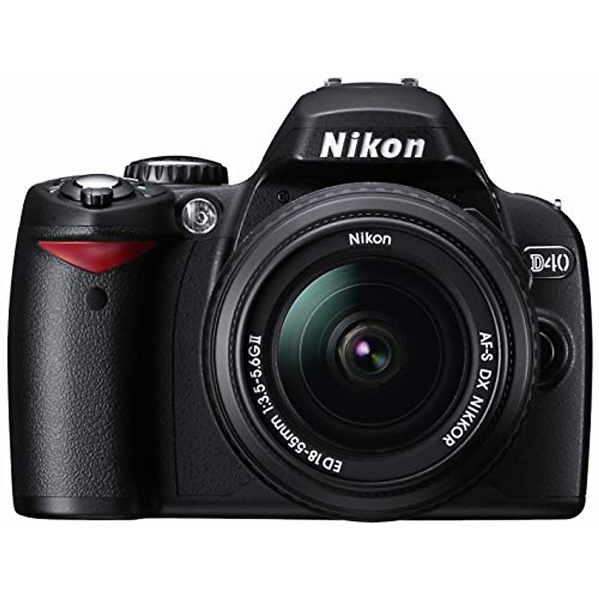 Nikon D40 6.1MP Digital SLR Camera Kit with 18-55mm f/3.5-5.6G ED II Auto Focus-S DX Zoom-Nikkor Lens