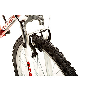 Titan Pathfinder Ladies 18-Speed All Terrain Mountain Bike with Front Shock Suspension