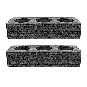 2pcs Milk Tea Drink Cup Holder Foam Cup Holder Foam Drink Holders Coffee Cup Carrier Whiskey Glass Server Car Items Cup Carrier Tray Takeout Cup Juice Glass Pearl Cotton re-usable
