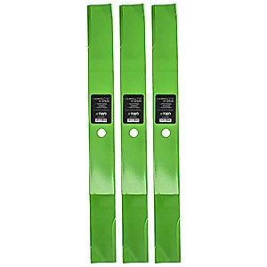 8TEN LawnRAZOR Blade Set for Lesco Toro Groundsmaster 72 inch Deck 003032 29-5530 23-2410-03 29-5530-03 (High-Lift)