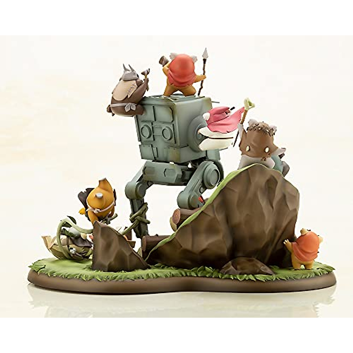 Kotobukiya Star Wars: Return of The Jedi: ARTFX Artist Series Battle of Endor The Little Rebels Statue, Multicolor (SW181)