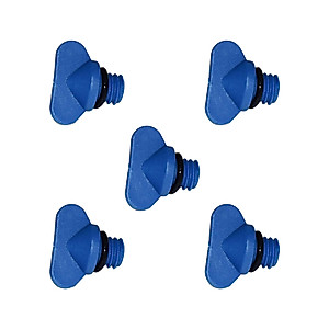 Manifold Engine Block Drain Plug Kit Replaces Sierra 18-4226 for Mercruiser 22-806608a02 Compatible with GLM 13992 Pack of 5