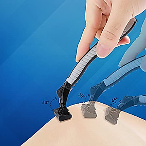 6-Layer Blade Women's Razor BEoffer 6 Pack Razor Blade Silky Smooth Shave for Women Body Arm Leg Hair Bikini Safety Razor Blades Close Shave with Minimal Irritation Disposable Razors Hair Remover