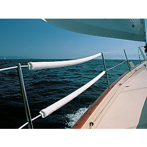 Taylor Made Products LC150.45 DockGard Perimeter Sailing Boat Life-Line Cushions (Pair) (4.5' )