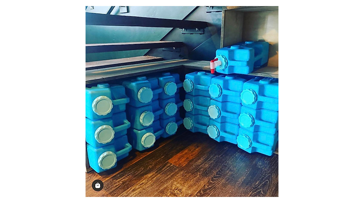 AquaBrick Emergency Water Storage - 3 Gallon Containers