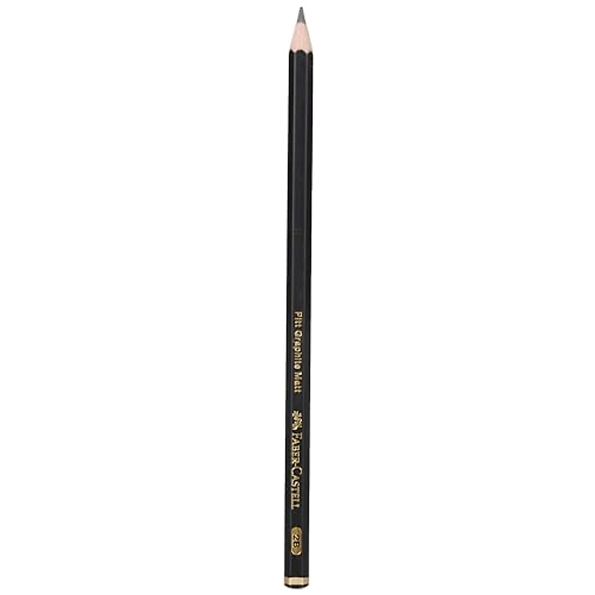 Faber-Castell Art & Graphic Pitt Graphite Matt Pencil, Matt Graphite, 2B, For Art, Craft, Drawing, Sketching, Home, School, University, Colouring