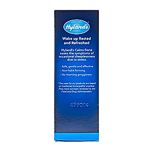 Hyland's Calms Forte' Sleep Aid Caplets, Natural Relief of Nervous Tension and Occasional Sleeplessness, 32 Count