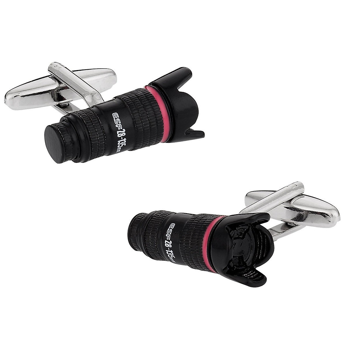 Cuff-Daddy Camera Lens Photographer Cufflinks 35mm with Presentation Box