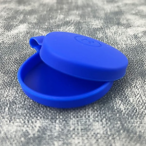 Ytaland VR Lens Cover for Oculus Quest 2 Dust Proof Cover for Oculus Quest 2 Anti-Dust Silicone Lens Protector (Blue)