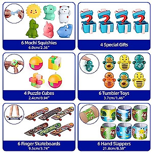 nicknack Kids Party Favors for Classroom Prizes Box Toys Assortment 120PCS Pinata Toy Fillers Fidget Toy Bulk, Carnival Prizes